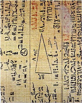 La que sigue aquí: El papiro de Rhind