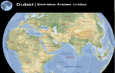 HISTORIA Y GEOGRAFÍA ECA Enseñanza media: DUBAI - mapa