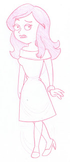 Tooning MySelf: DAY 130 - DRAWING 45 (SETH MACFARLANE)