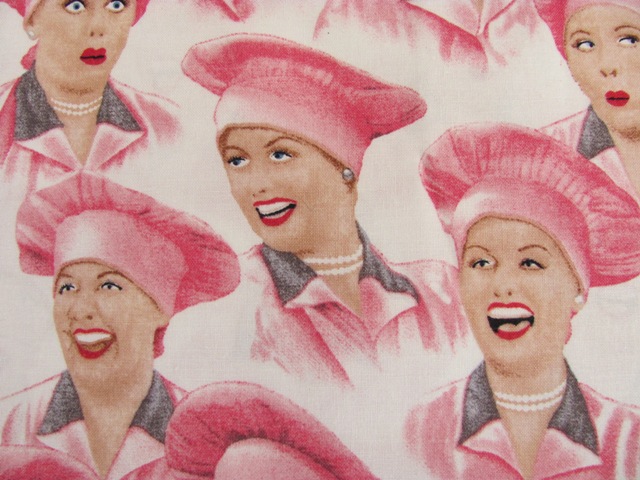I Love Lucy Fabric - Crafts a la mode