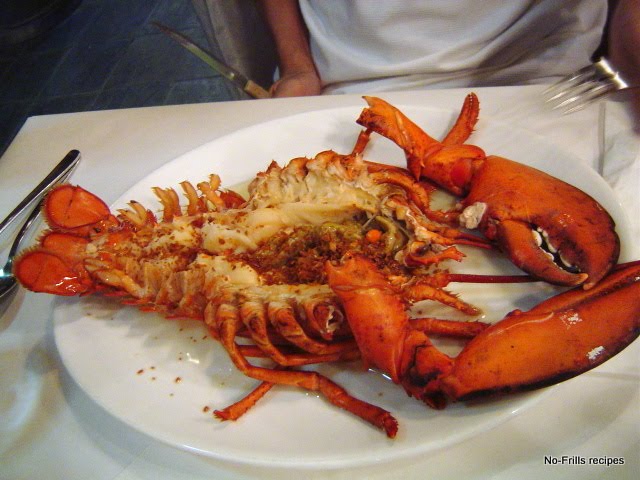 Mother's Day dinner at The Lobsterman