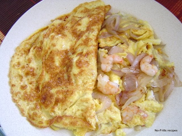 Prawn Omelette