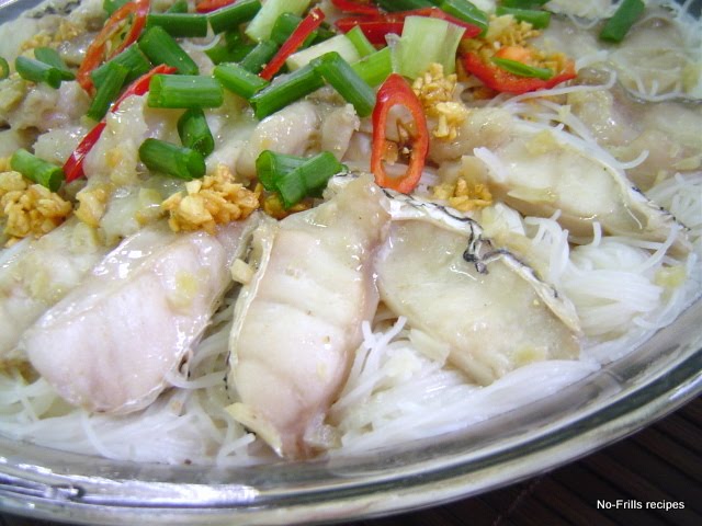 Steamed Fish fillet with Rice vermicelli