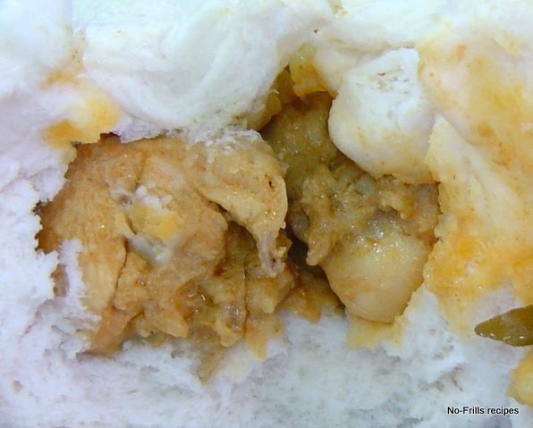 Curry Chicken Pau ~Bun. 'Malaysian Monday No. 10'