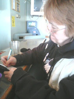 Old People Writing Checks