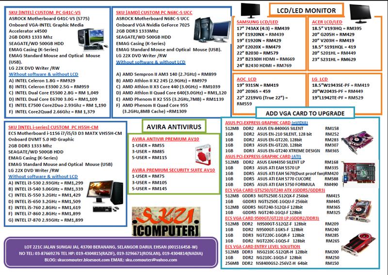 CYBER CAFE & PUSAT MEMBAIKI KOMPUTER