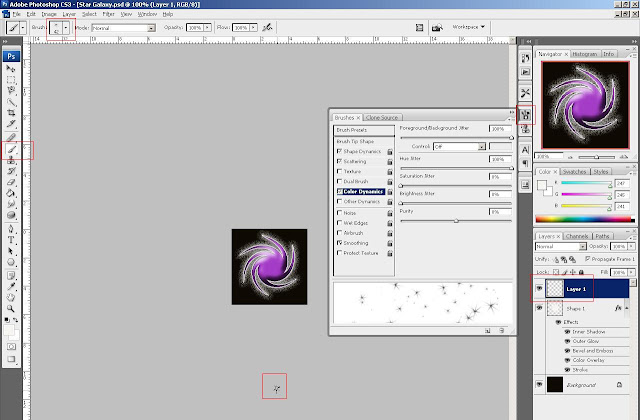 Уроци на фотошоп, GIMP, MS Office, Scratch, HTML&CSS: Анимиран Звездно ...