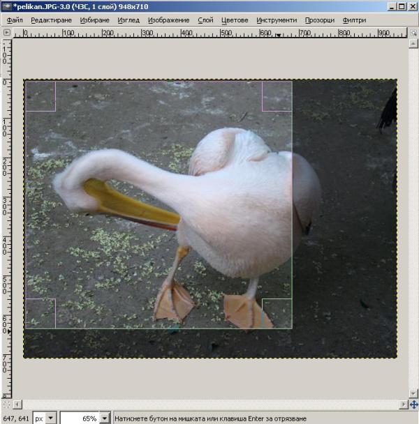 Уроци на фотошоп, GIMP, MS Office, Scratch, HTML&CSS: Изрязване на част от изображение в GIMP ...