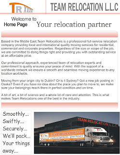 Team Relocation Dubai