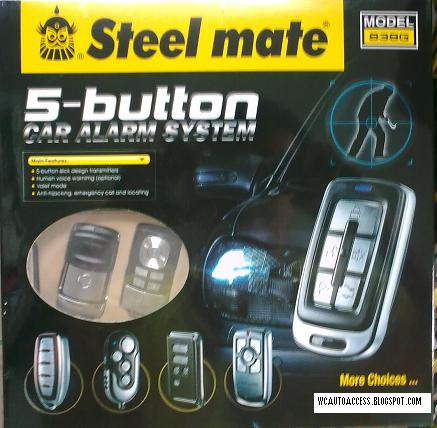 *WC AUTO ACCESS*: STEEL MATE TALKING ALARM { RM 1XX }