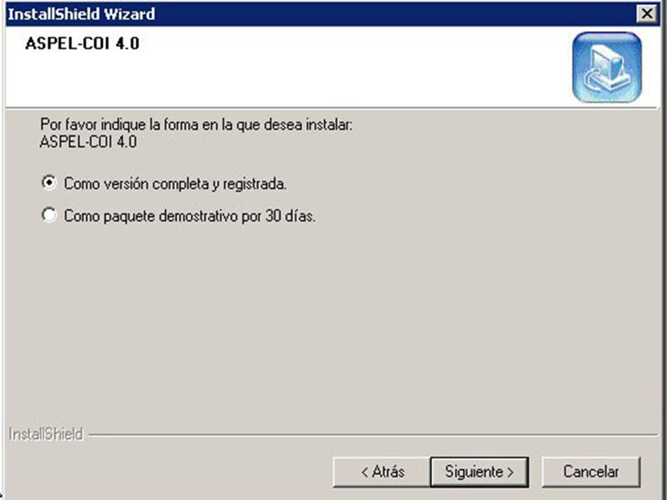 COI: Manual para la instalacion de COI