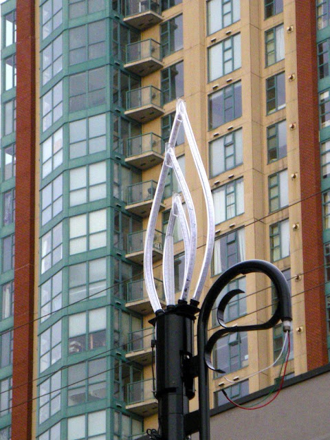 Candle Flame Lamp Posts in Yaletown? | News