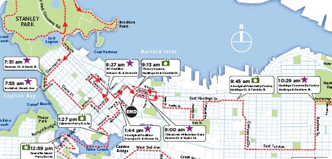 Vancouver Olympic Torch Route | News