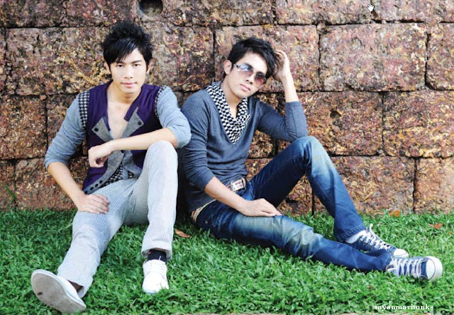 M y a n m a r H u n k s: Chit Htike and Myo Thet Khaing