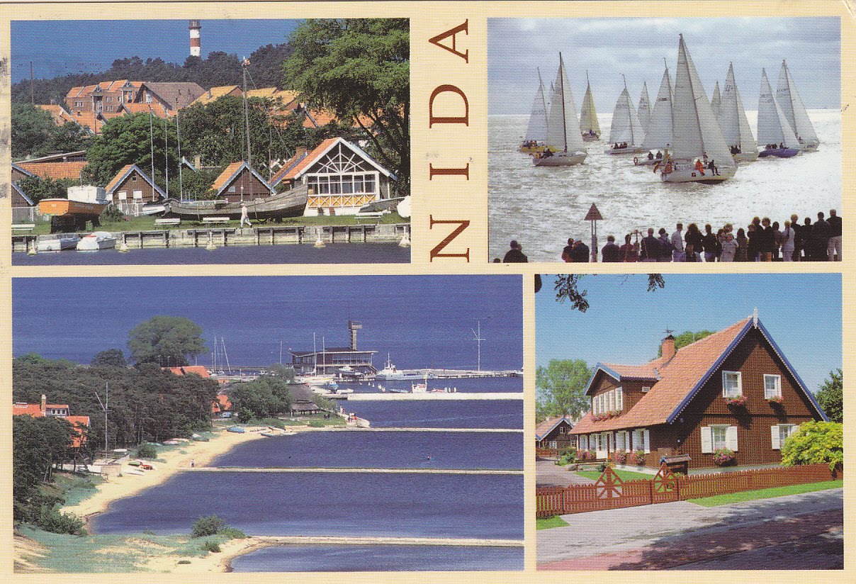 Nice and neat postcards: Nida - Lietuva