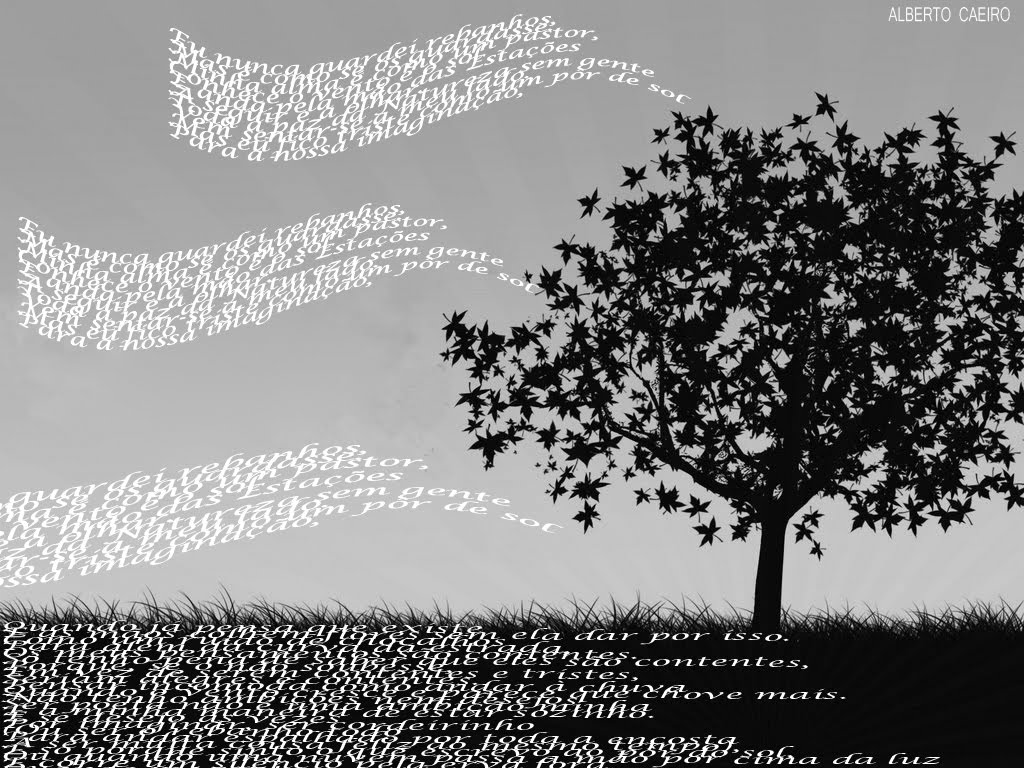 Espécie de Arte: Proposta 2 - Alberto Caeiro