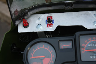 Life is about living for the adventures: KLR 650 Dash Plate