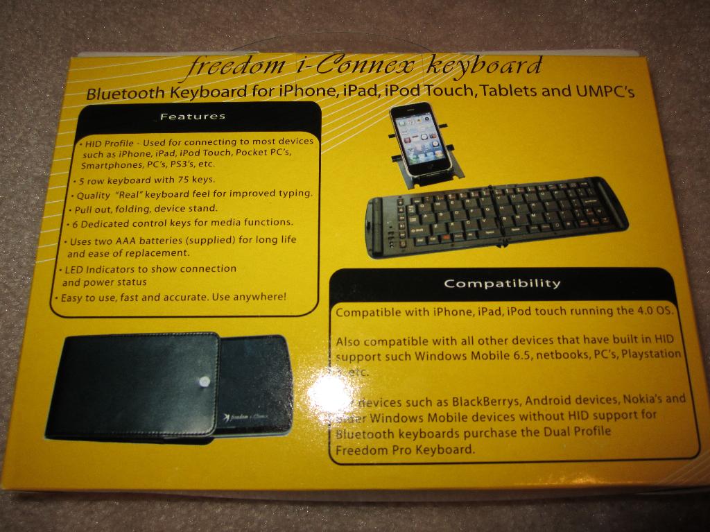 ARogan: Freedom i-Connex Keyboard