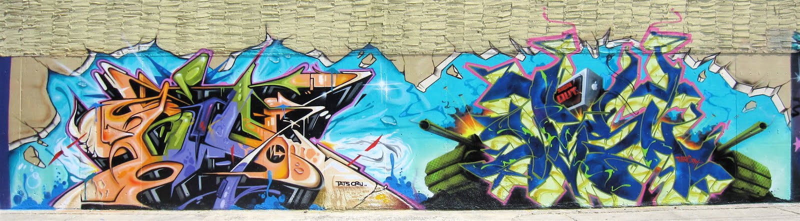 Tats Cru: Bio x Ces NYC graffiti battle