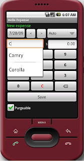 Hello Apps: New features: Auto suggestion memo and Export via Email