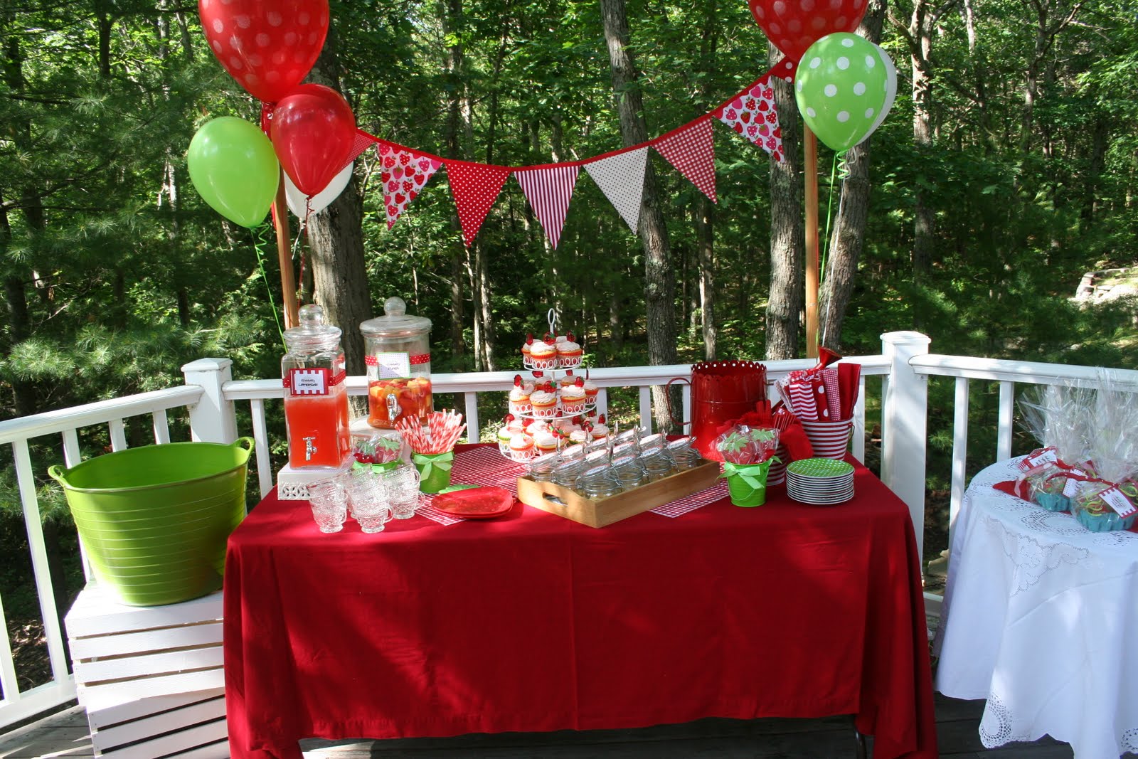 Celebrate!: Strawberry Birthday Picnic