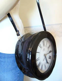 ForTheSakeofFashion: Vintage 80s MARILYN BROOKS CLOCK PURSE w SHOULDER ...