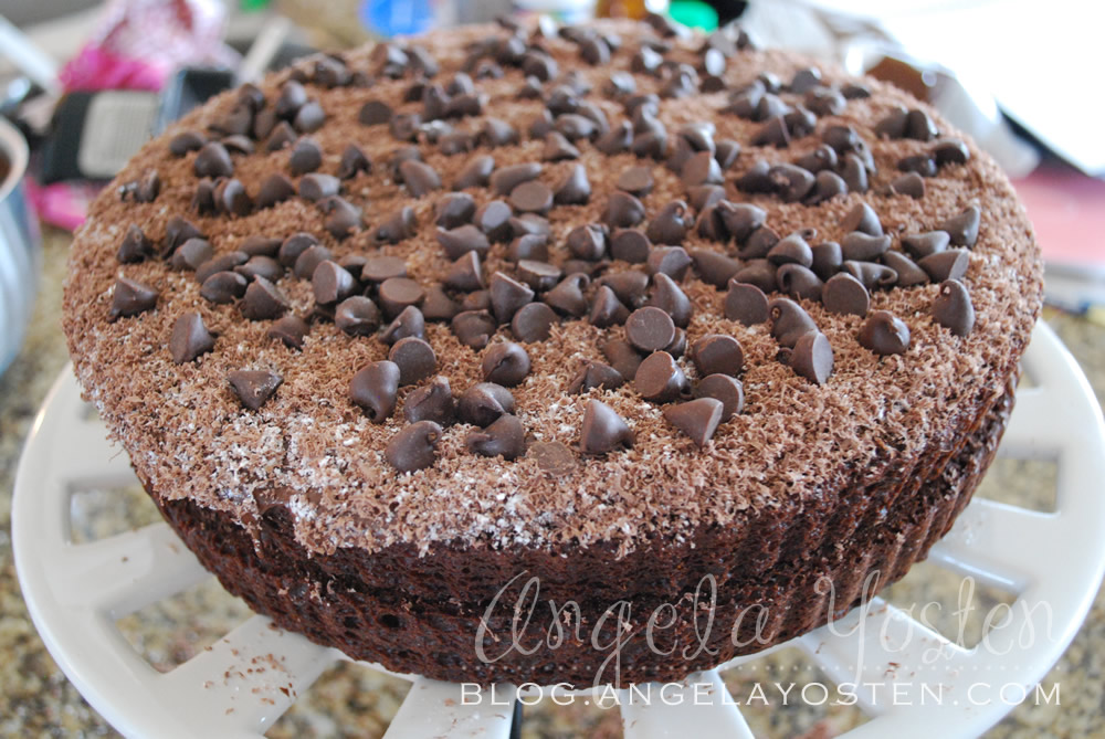 Angela Yosten: Happy Birthday Cake