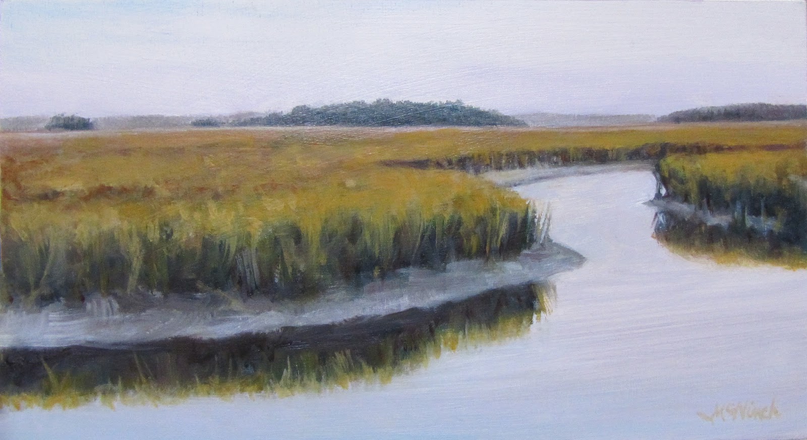 Michel McNinch | Visual Artist | Educator: Cool Crisp Marsh