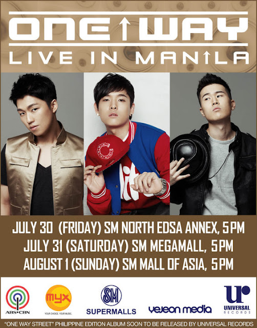 LiveManila: [Announcement] One Way Live in Manila