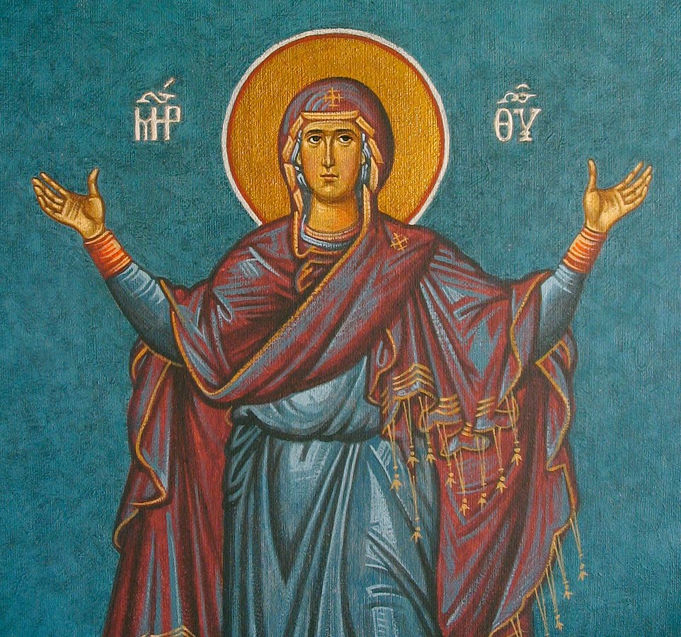 Vladimir Bursać: Богородица Оранта / Mother of God - Oranta