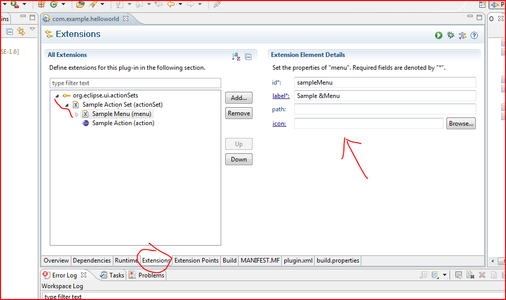 Eclipse Plugin Development Helloworld Tutorial Step By Step Tutorials