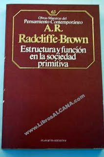Libros de Antropología: Estructura y Función en la Sociedad Primitiva ...