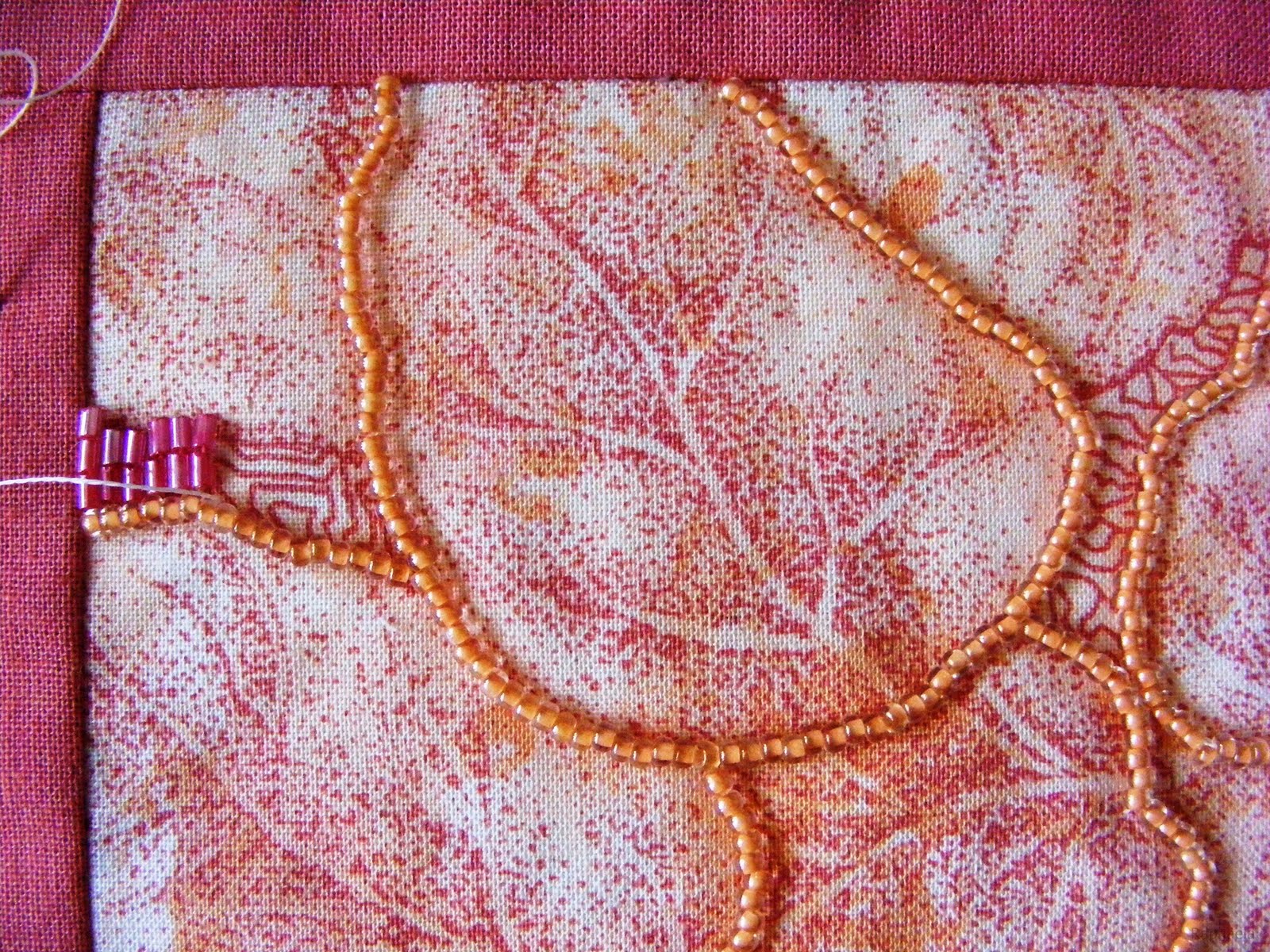 Textile Explorations: Beading Detail