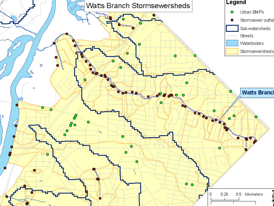 Watts Branch Stream Restoration