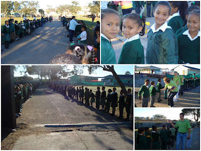 Alpha Primary School: First day at Alpha Primary School