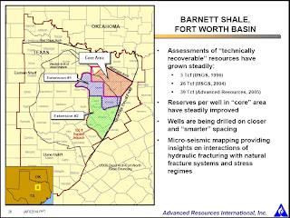 Barnett Shale Maps