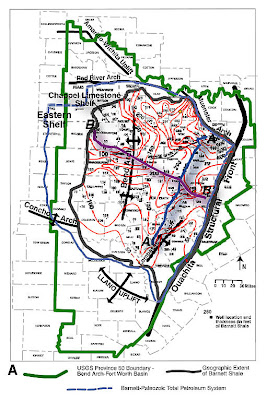 Barnett Shale Maps