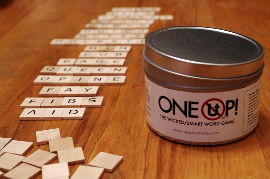 missouribendstudio: ONE UP! Our New Word Game Addiction!