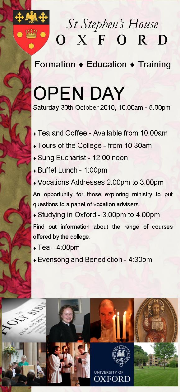 St Stephen's House, Oxford: St. Stephen's House Open Day