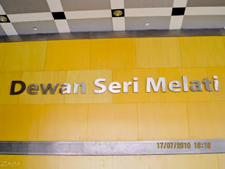 and the journey begins...: Dewan Sri Melati