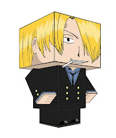 ANIME PAPER TOYS: SANJI (ONE PIECE)
