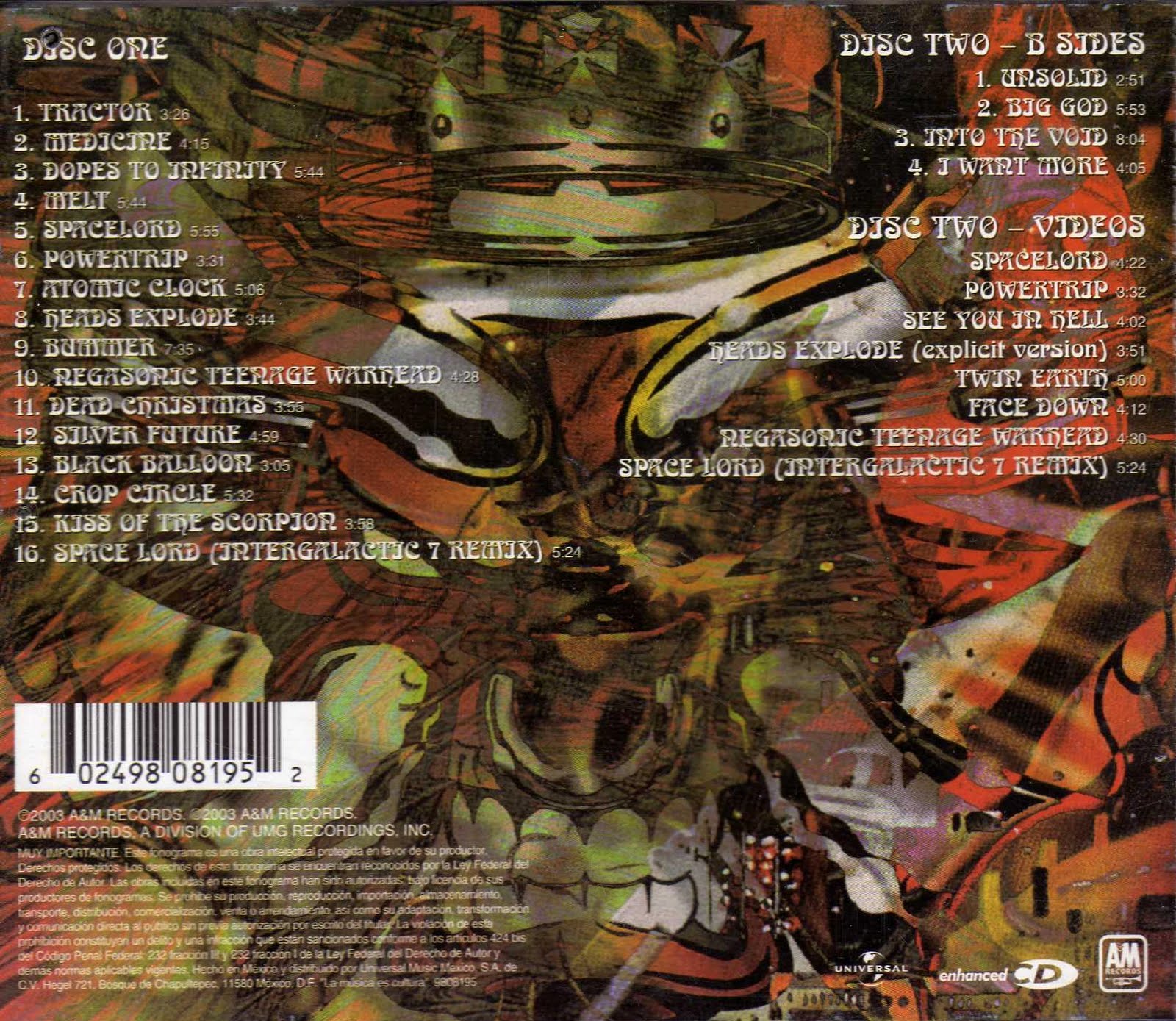 Música Inclasificable: Monster Magnet - Greatest Hits [2003]