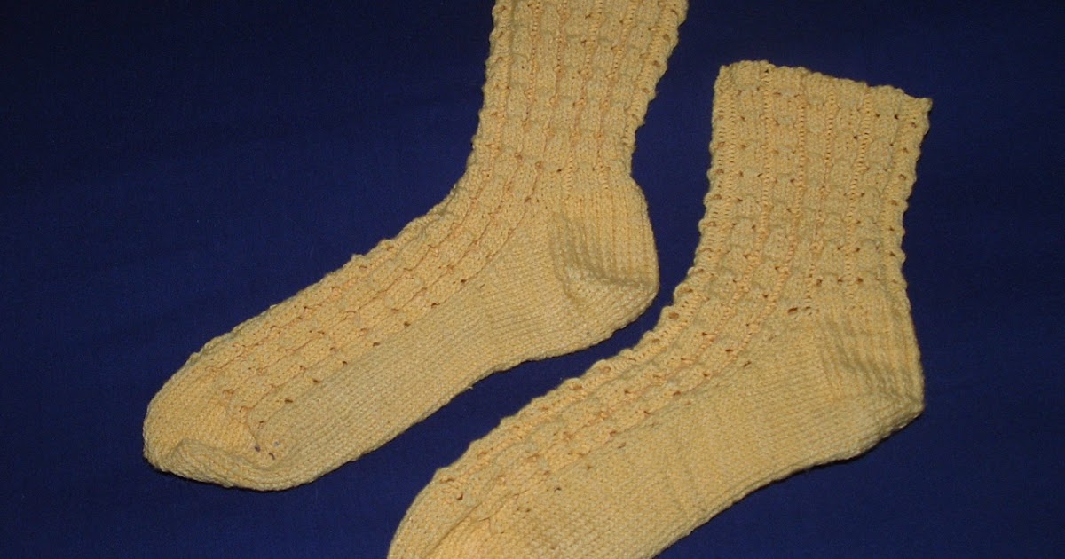 Lacy Ribbed Sock