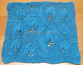 Embossed Leaves ~ smariek knits