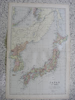 Dokdo-or-Takeshima?: 1894 British map of Japan and Korea