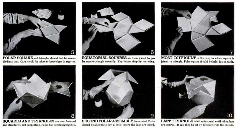 Arqueología del Futuro: 194X 1954 DYMAXION MAP [Buckminster Fuller]