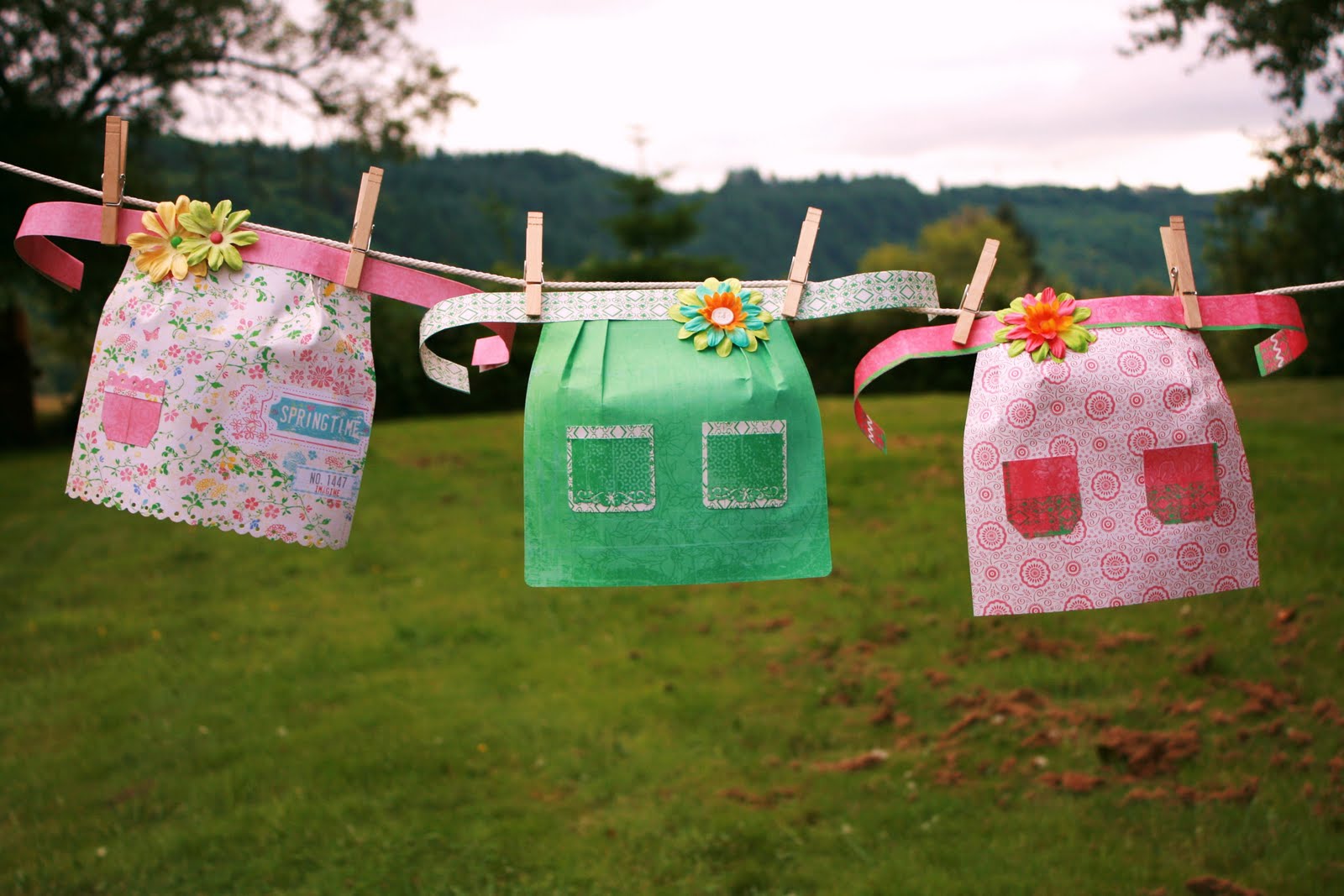 A Creative Operation: Paper Aprons