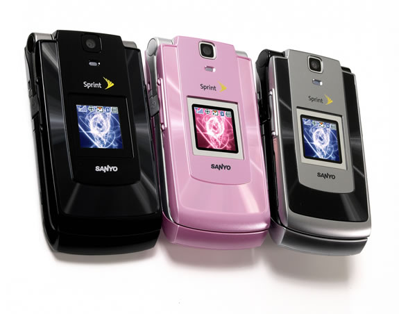 Sprint Unveiled Sanyo Katana DLX and Katana II ~ Y SANYO MOBILES SOLUTIONS