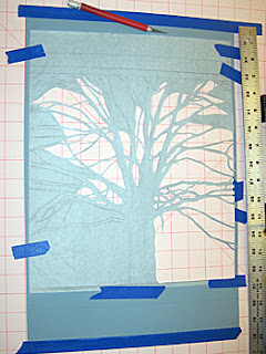 Inspira: Winter Tree Collage - My Sister's Christmas Present!