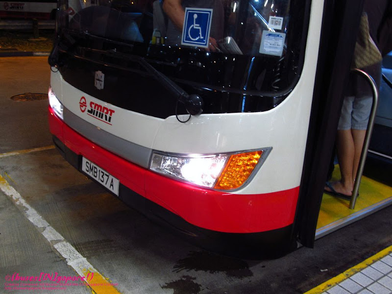 (buses[IN]gapore!): SMRT Buses : ZhongTong Hybrid LCK6121GHEV (SMB137A)
